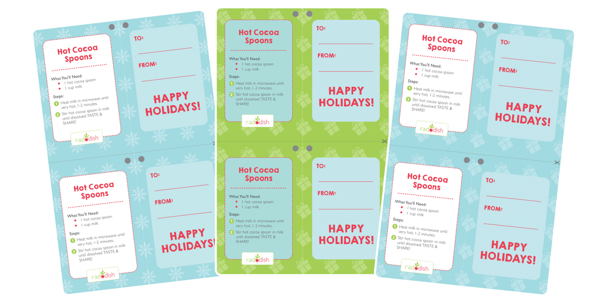 Gift Tags for Hot Cocoa Spoons – Raddish Kids