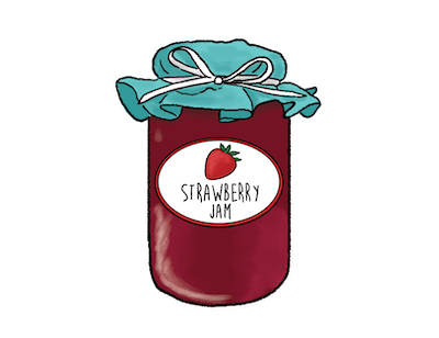Gourmet Strawberry Jam – Raddish Kids