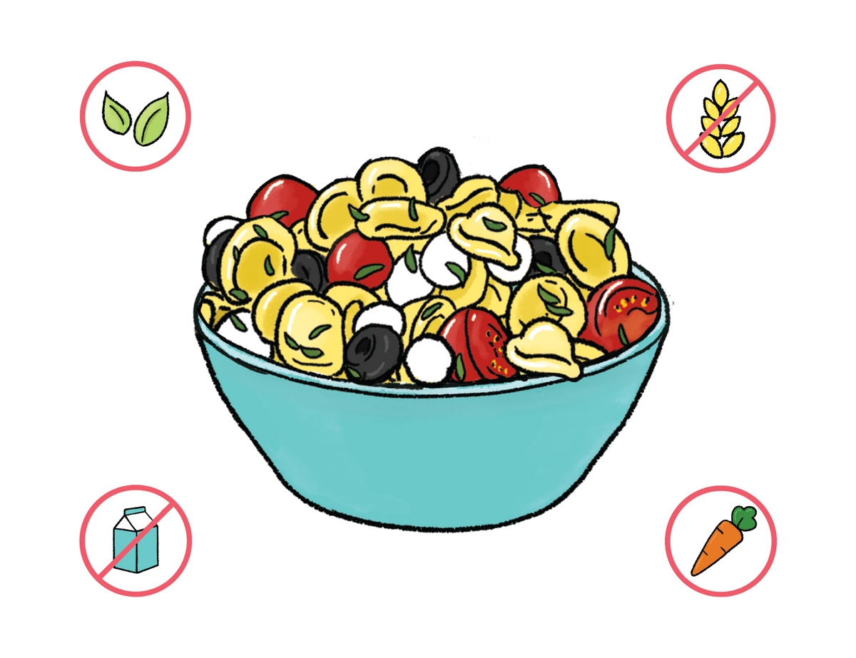 Dietary Modifications for Planetary Pasta Salad – Raddish Kids