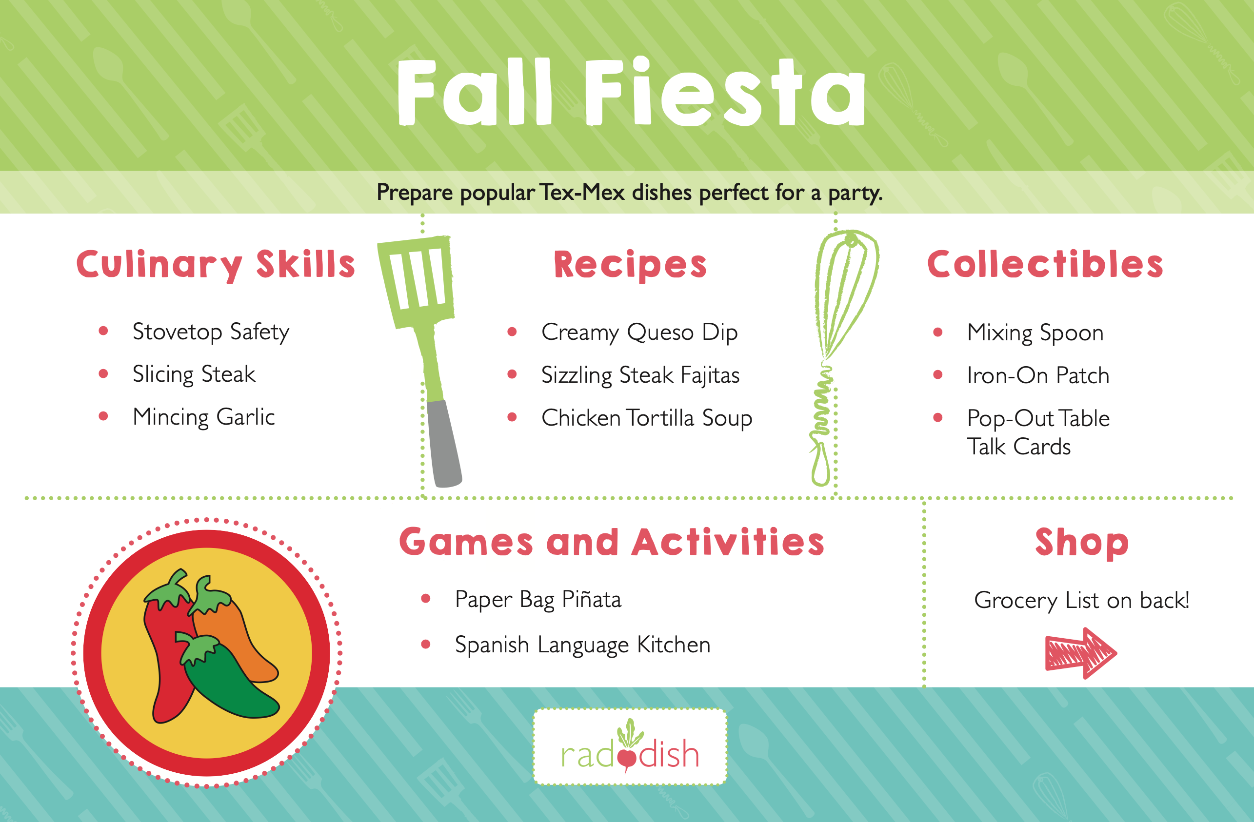 Fall Fiesta Cooking Kit – Raddish Kids